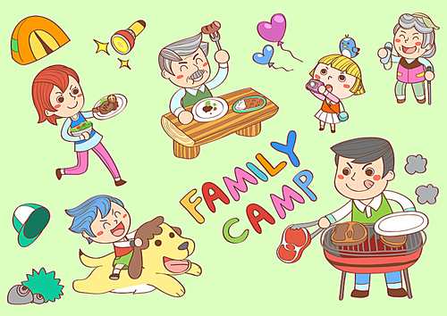 가족 이모티콘_001 | 유토이미지 | 상세페이지 | 무료이미지 | 일러스트 | 12570247