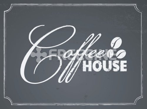 유토이미지 | Chalkboard Coffee House Design