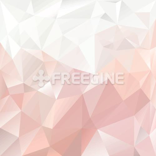 유토이미지 | pastel pink polygonal triangular pattern background
