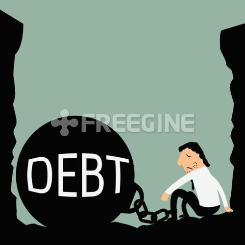 유토이미지 | Debt trap