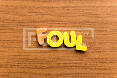 유토이미지 | foul colorful word