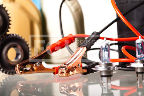 유토이미지 | Parts Accessories on vivid moto concept