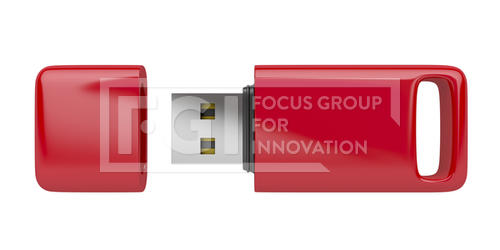 유토이미지 | Red usb stick