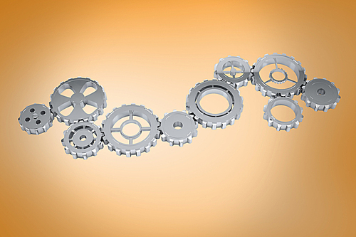 유토이미지 | Composite image of cogs and wheels