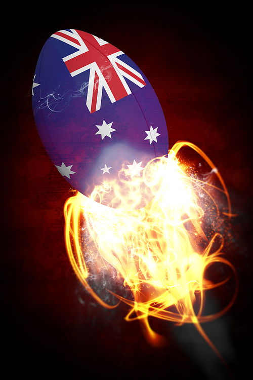 Composite image of australia rugby ball | 유토이미지 | 상세페이지 | 베이직샵 | 사진 ...