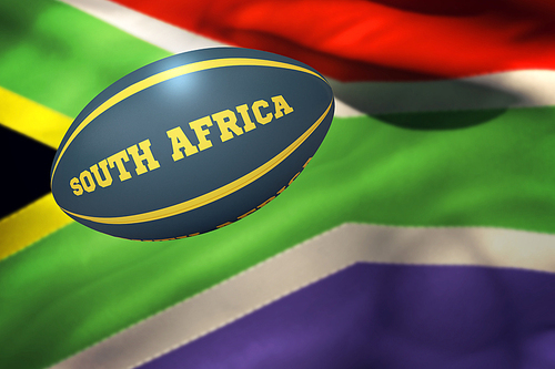 유토이미지 | Composite image of south africa rugby ball