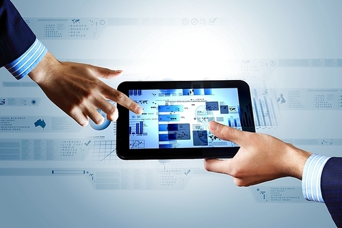 유토이미지 | Modern computer technology in business