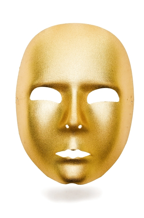 Shiny masks isolated on white | 유토이미지 | 상세페이지 | 베이직샵 | 사진 | 19809464