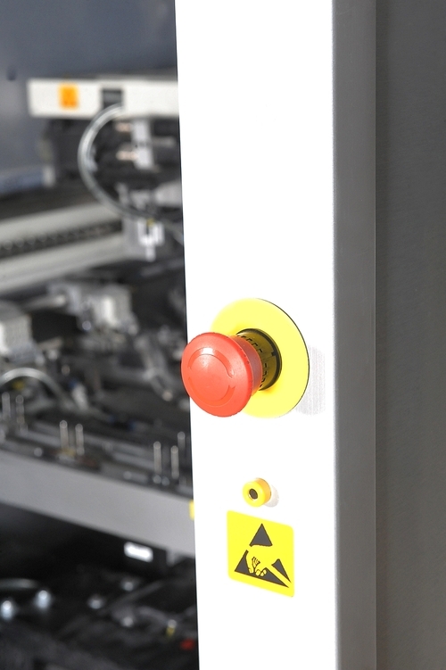 control panel modern machine. Emergency stop button | 유토이미지 | 상세페이지 ...