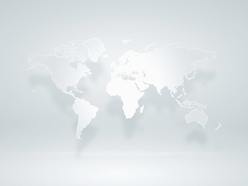 Image of a light blue world map | 유토이미지 | 상세페이지 | 베이직샵 | 사진 | 19961949