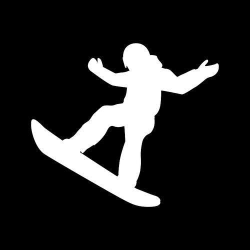 Extreme sport snowboard design. Snow and snowboard jump, snowboard ...