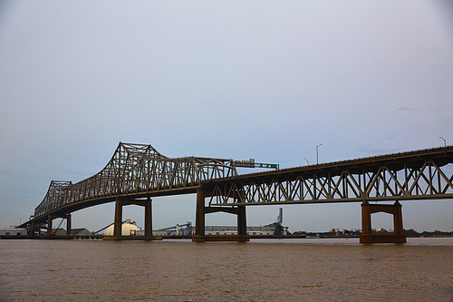 Louisiana Baton Rouge Horace Wilkinson Bridge Interstate i10 over ...