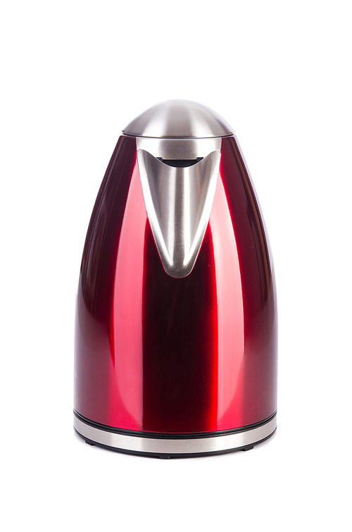 Red electric kettle isolated on white | 유토이미지 | 상세페이지 | 베이직샵 | 20283376