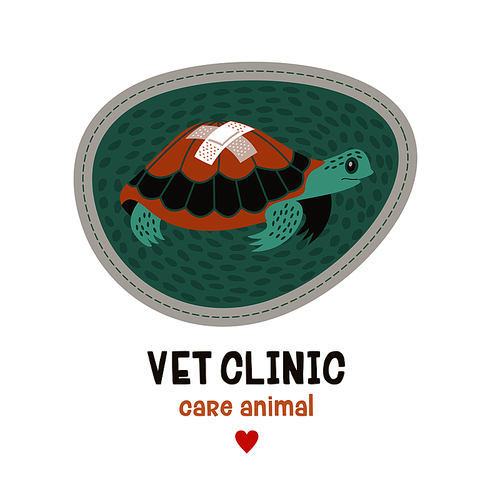 유토이미지 | Veterinary care. Sticker, vector illustration for veterinary ...