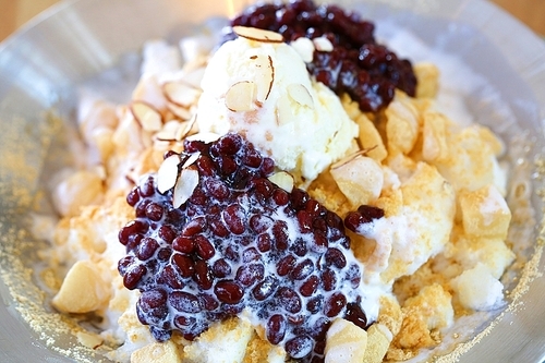 인절미 팥빙수 | 유토이미지 | 상세페이지 | 베이직샵 | 사진 | 20650796