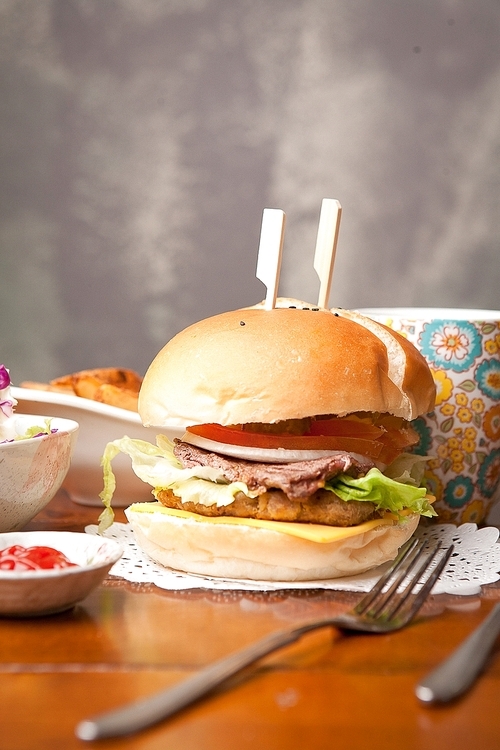 햄버거 | 유토이미지 | 상세페이지 | 베이직샵 | 사진 | 20846870