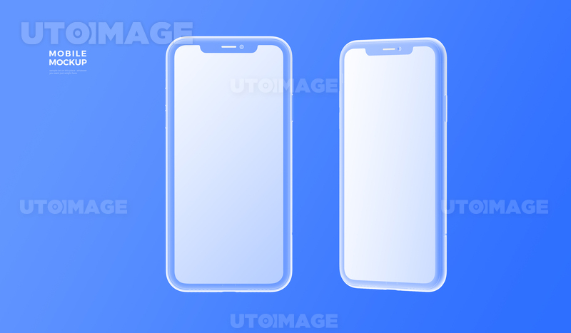 모바일목업 006 | 유토이미지 | 상세페이지 | 베이직샵 | 그래픽 | 21477978