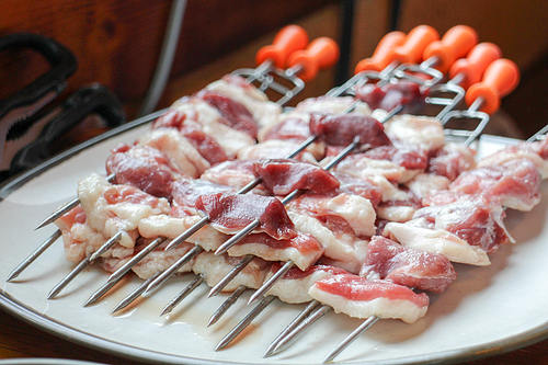 오리고기 꼬치 | 유토이미지 | 상세페이지 | 베이직샵 | 사진 | 20917396