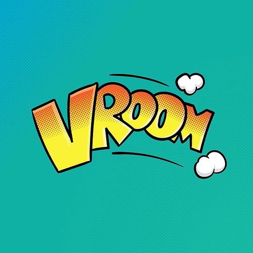 유토이미지 | comic effect vroom