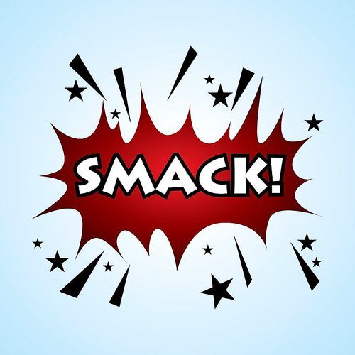 유토이미지 | comic effect smack