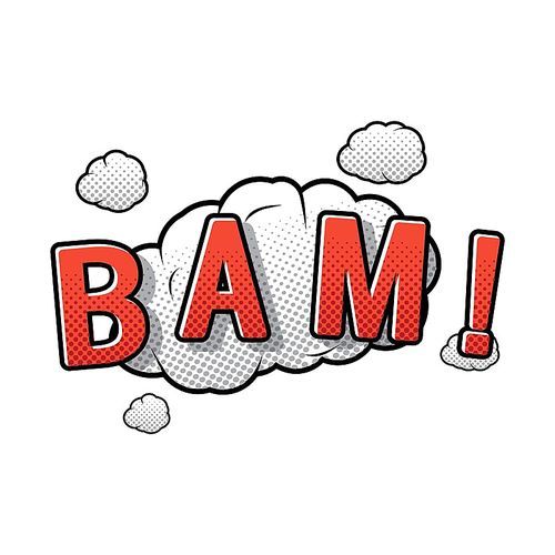 bam comic wording | 유토이미지 | 상세페이지 | 베이직샵 | 일러스트 | 20625435