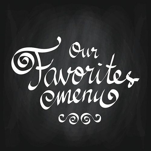 유토이미지 | our favorite menu