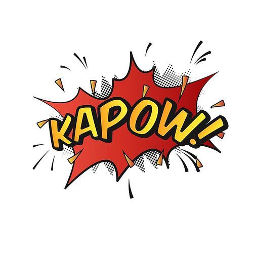 유토이미지 | comic effect kapow