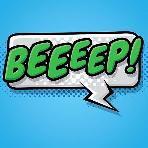 comic bubble beeeep | 유토이미지 | 상세페이지 | 베이직샵 | 일러스트 | 20626633