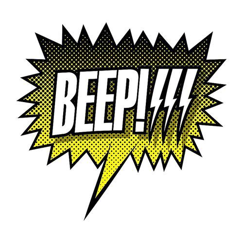 comic effect beep | 유토이미지 | 상세페이지 | 베이직샵 | 일러스트 | 20627401