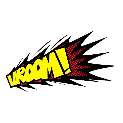 유토이미지 | comic effect vroom