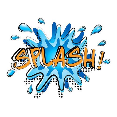 comic word splash | 유토이미지 | 상세페이지 | 베이직샵 | 일러스트 | 20634088