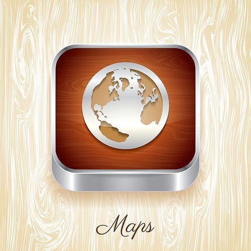 유토이미지 | maps button