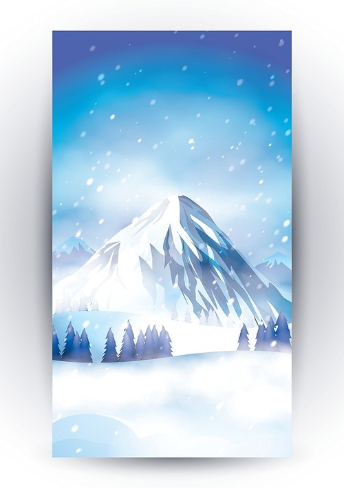 유토이미지 | snow mountain design