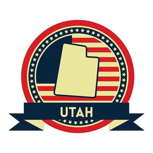 utah map label | 유토이미지 | 상세페이지 | 베이직샵 | 일러스트 | 20653355