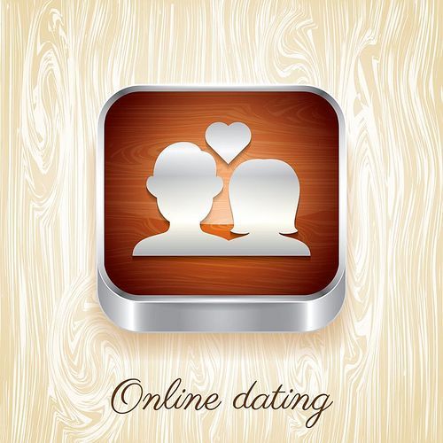 유토이미지 | online dating button