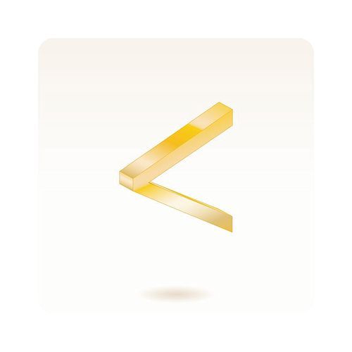 유토이미지 | less than sign