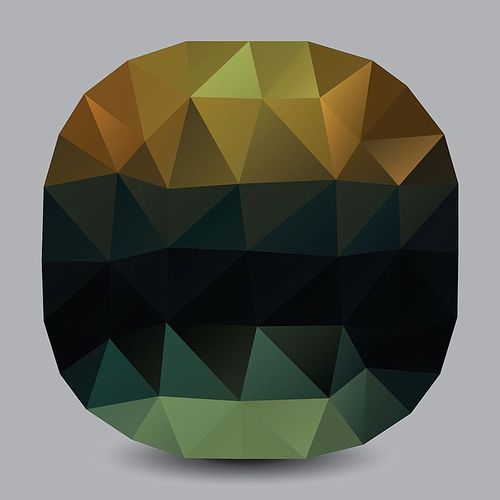 low poly gem | 유토이미지 | 상세페이지 | 베이직샵 | 일러스트 | 20657291