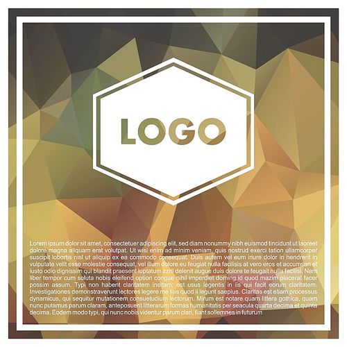 faceted logo | 유토이미지 | 상세페이지 | 베이직샵 | 일러스트 | 20659128
