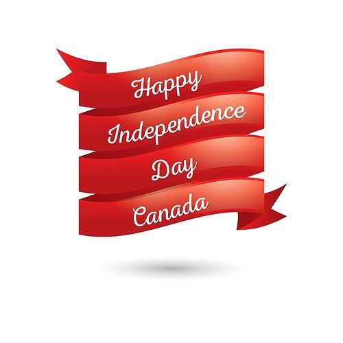 유토이미지 | happy independence day canada banner