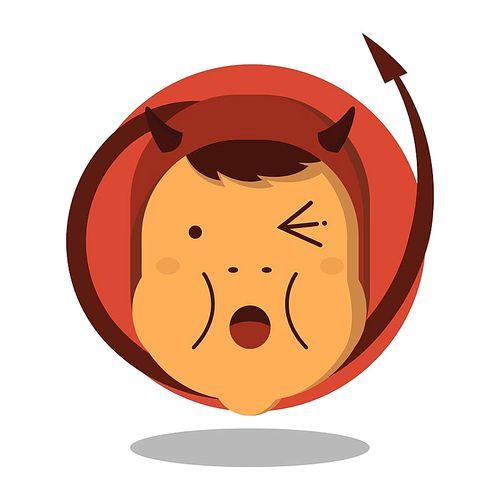 유토이미지 | devil winking