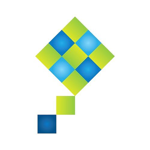 유토이미지 | rhombus logo element