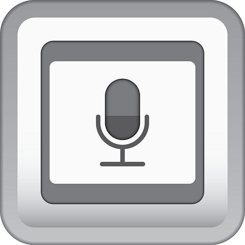 유토이미지 | sound recorder icon