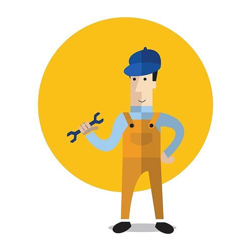 유토이미지 | plumber man