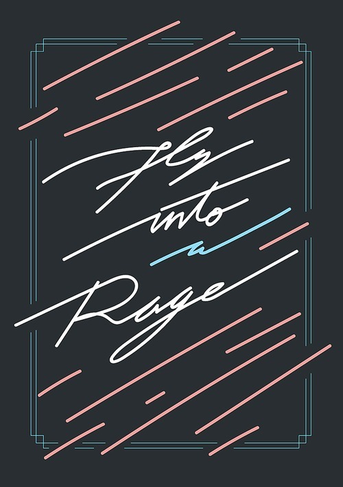 fly into rage poster | 유토이미지 | 상세페이지 | 베이직샵 | 일러스트 | 21475208