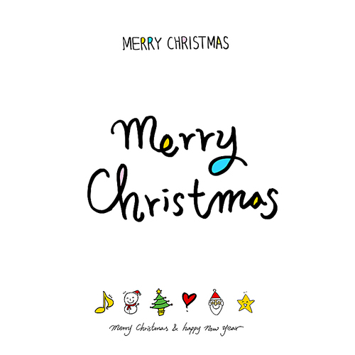 유토이미지 | 손으로 그린 성탄절 일러스트