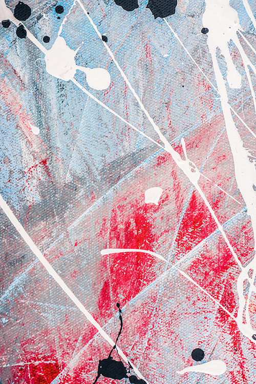 유토이미지 | abstract colored texture with white oil paint splatters