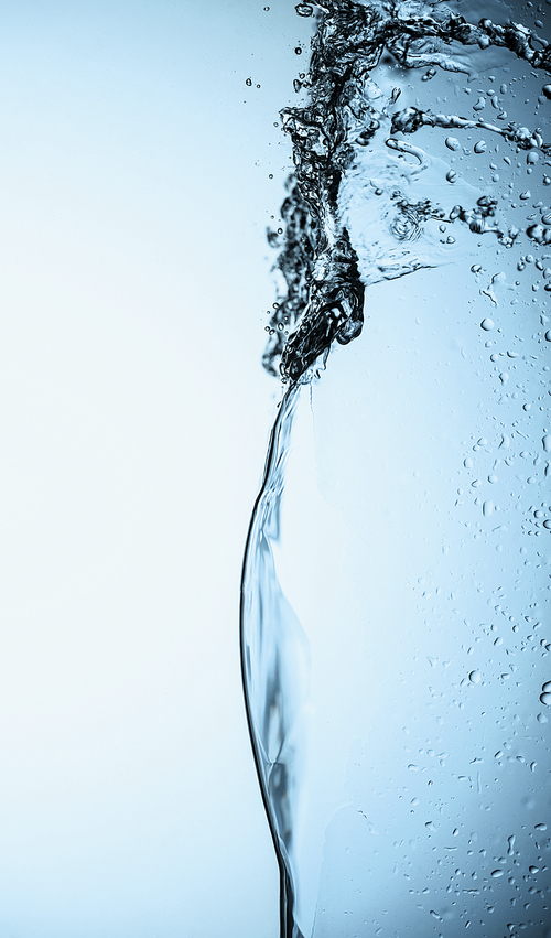 splashing water texture with drops| isolated on white | 유토이미지 | 상세페이지 ...