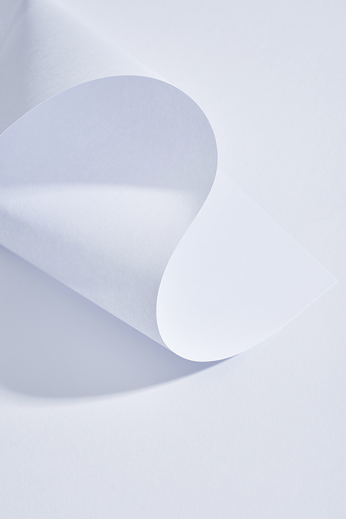 유토이미지 | 상세페이지 | 베이직샵 | 21359292 | close up view of curved paper sheet ...