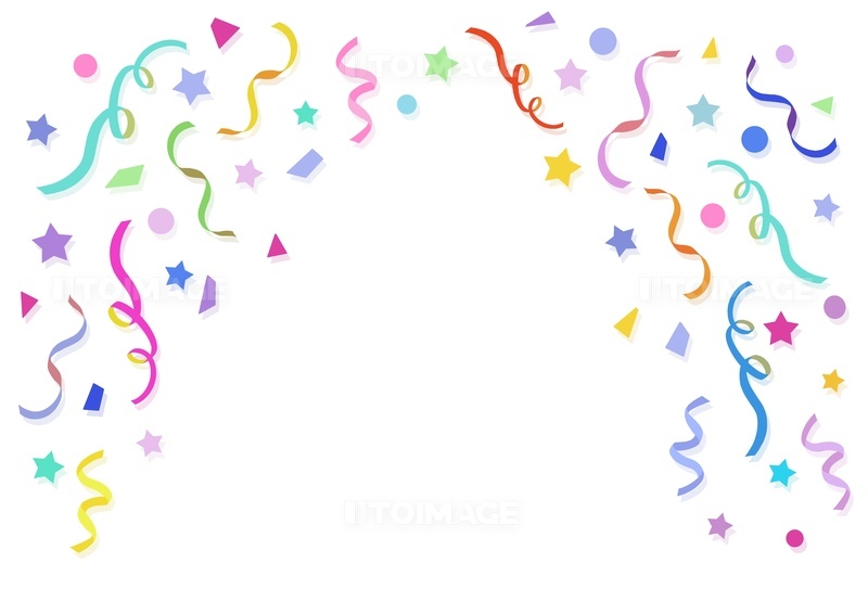 유토이미지 | 폭죽 축하 일러스트