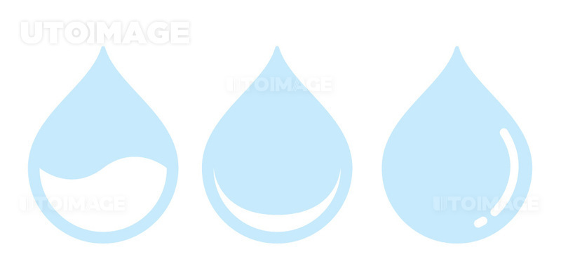 유토이미지 | 물방울 아이콘